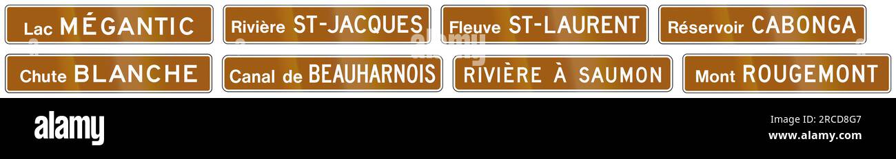 Lake Megantic in Canada Stock Photo - Alamy