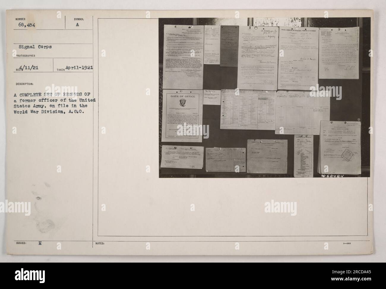 "A complete set of records of a former officer of the United States ...