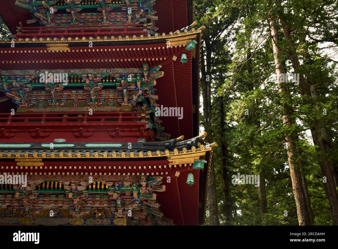 Nikko Toshogu Shrine temple in Nikko at spring, Japan Stock Photo - Alamy