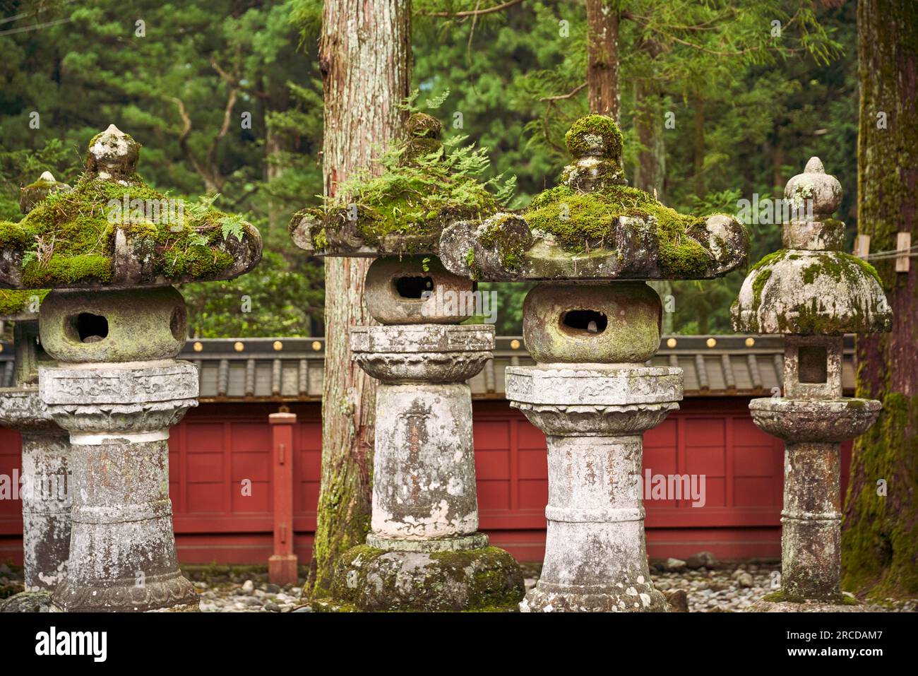 Nikko Toshogu Shrine temple in Nikko at spring, Japan Stock Photo - Alamy