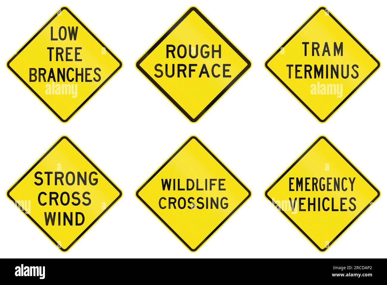 Low Tree Branches In Australia Stock Photo - Alamy