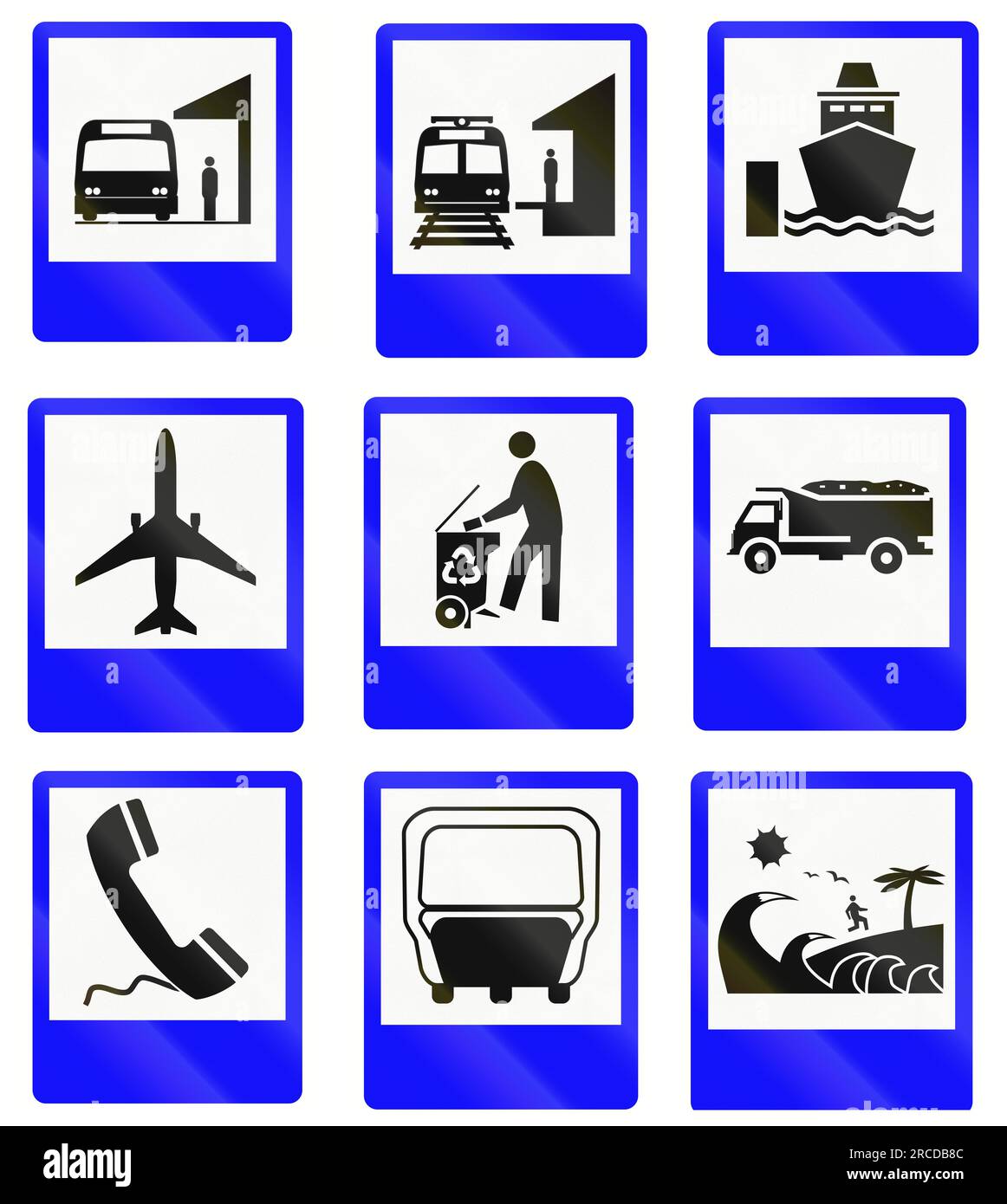 Bus Station In Indonesia Stock Photo - Alamy