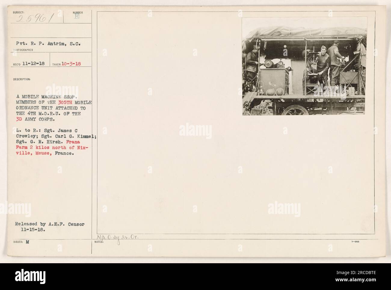 American army ordnance units hi-res stock photography and images - Alamy