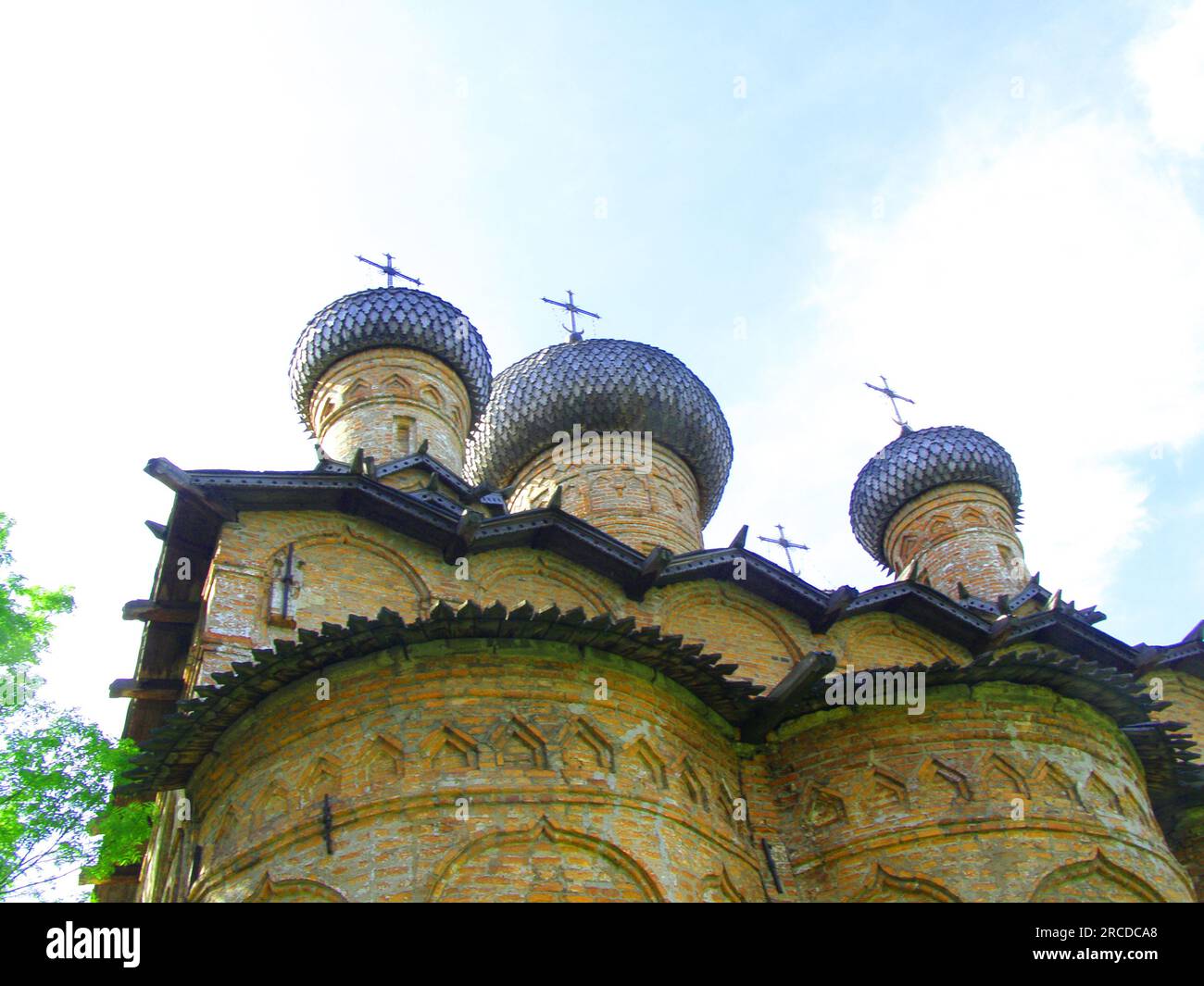 Ancient Russian ecclesiastical architecture. Church of the Trinity ...