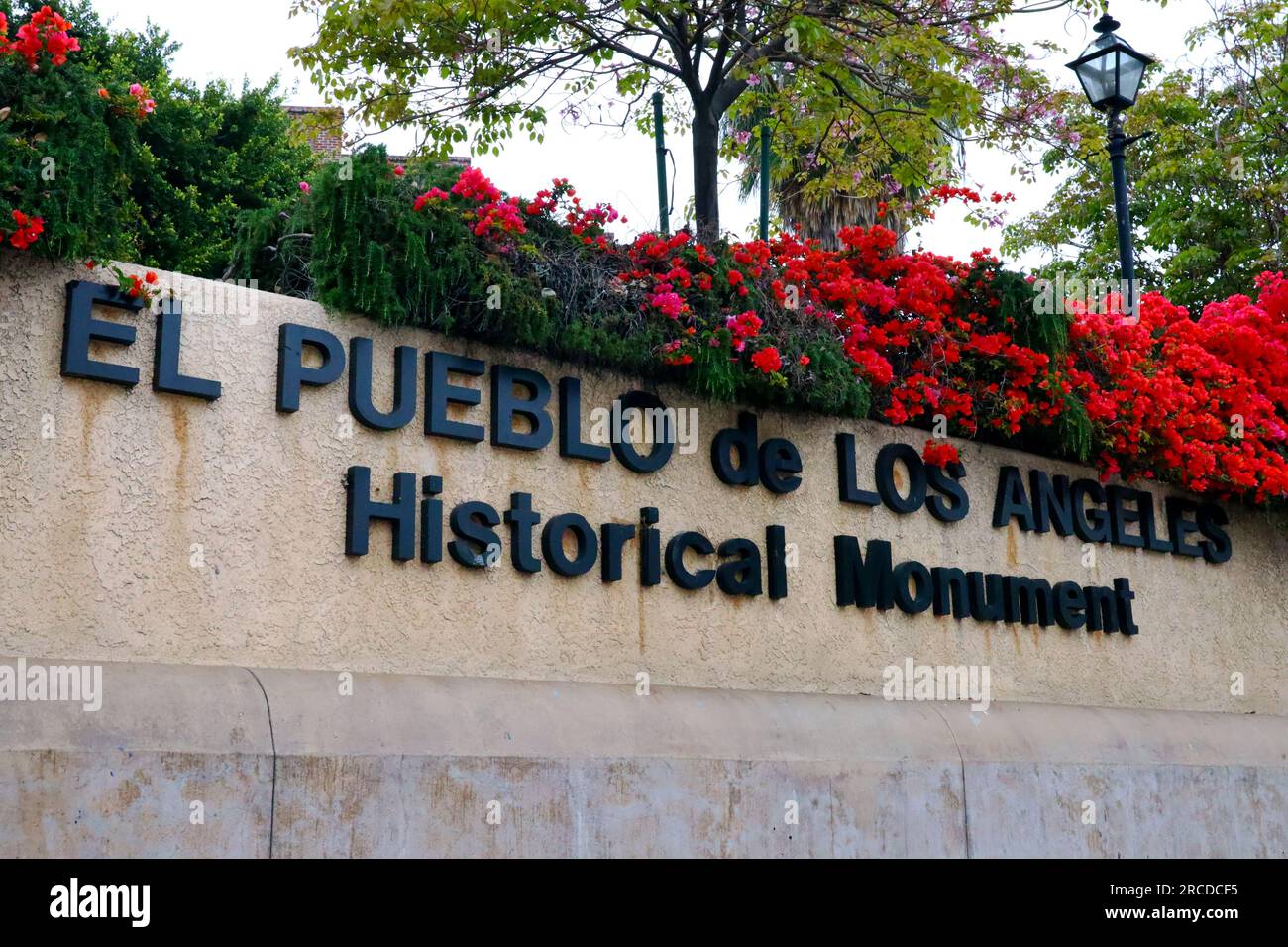 Los Angeles, California: El Pueblo de Los Angeles, Historical Monument ...