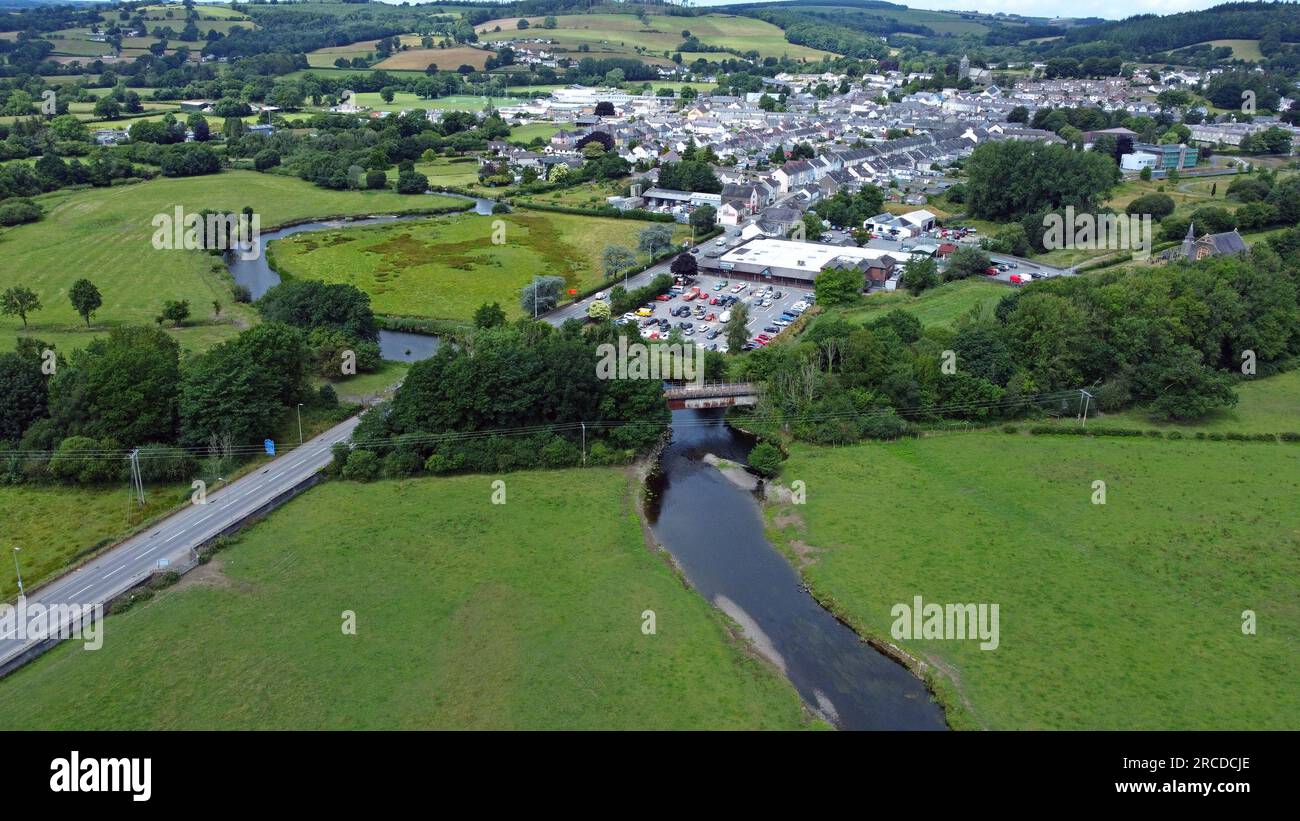 Aberystwyth drone photo hi-res stock photography and images - Alamy