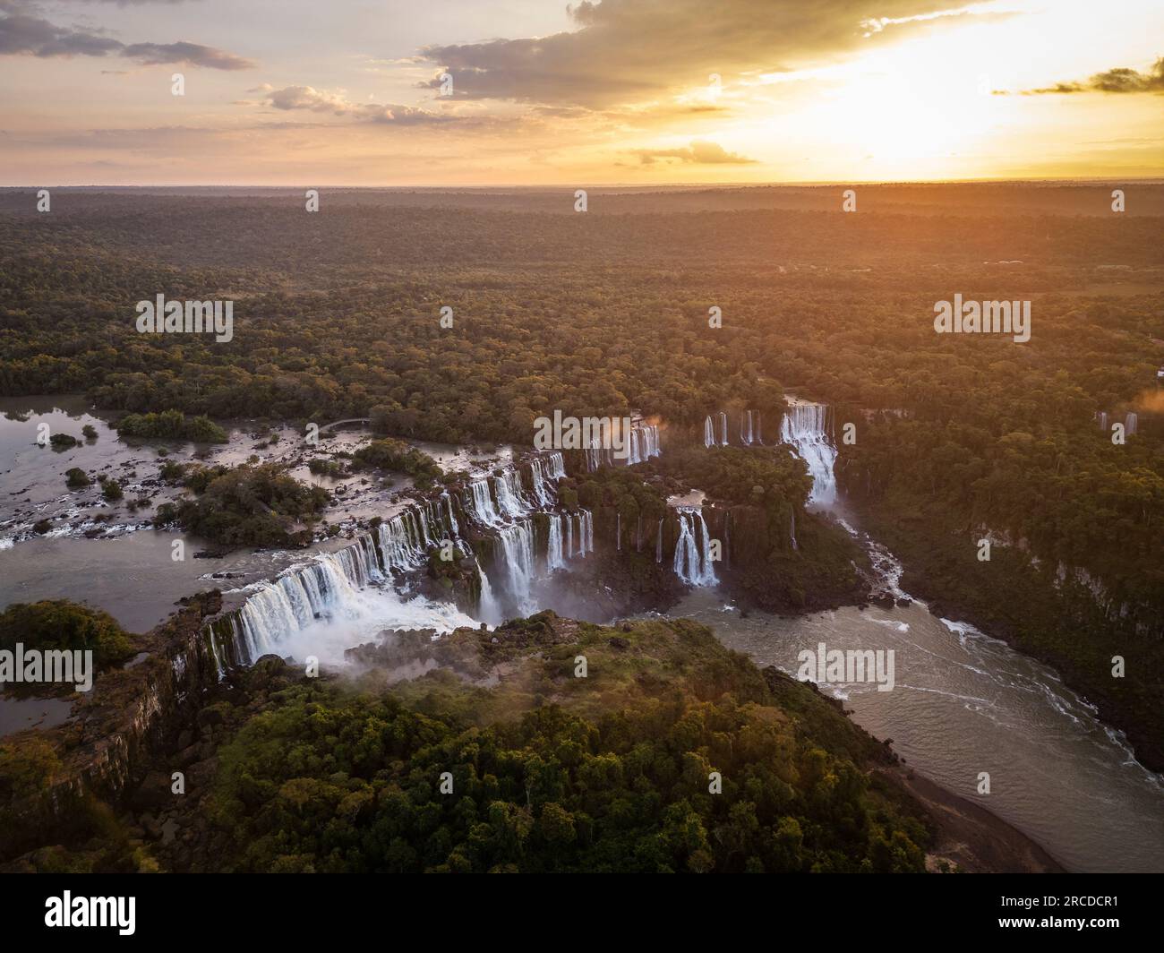Iguassu falls sunset hi-res stock photography and images - Alamy