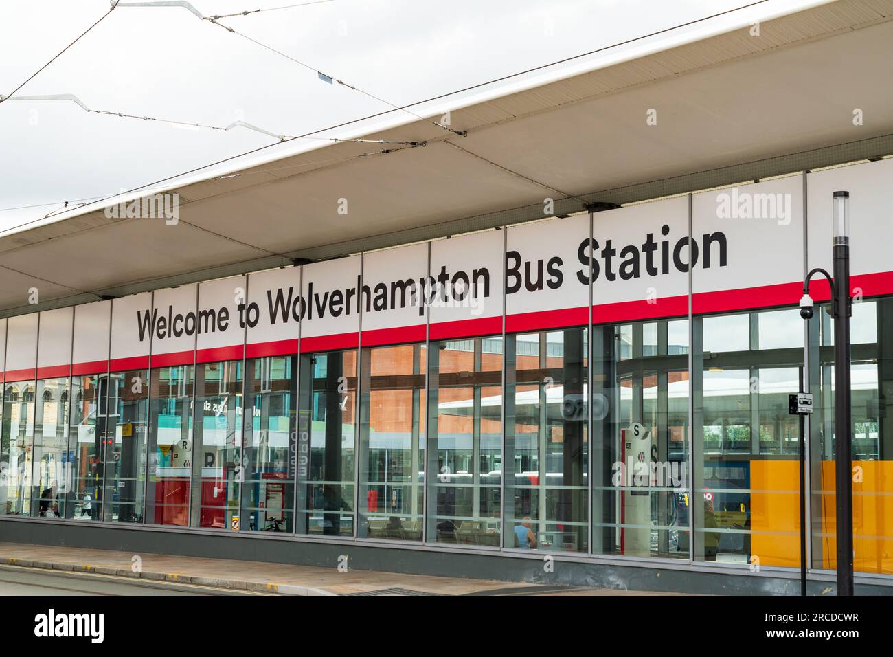 Wolverhampton, UK - July 13 2023: Signage logo for Wolverhampton Bus ...