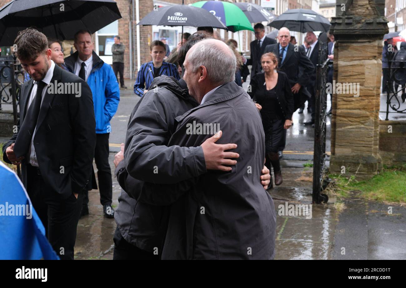 Barnaby webber funeral hi-res stock photography and images - Alamy
