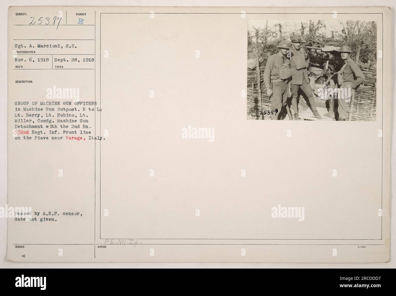 Italian machine guns ww1 hi-res stock photography and images - Alamy