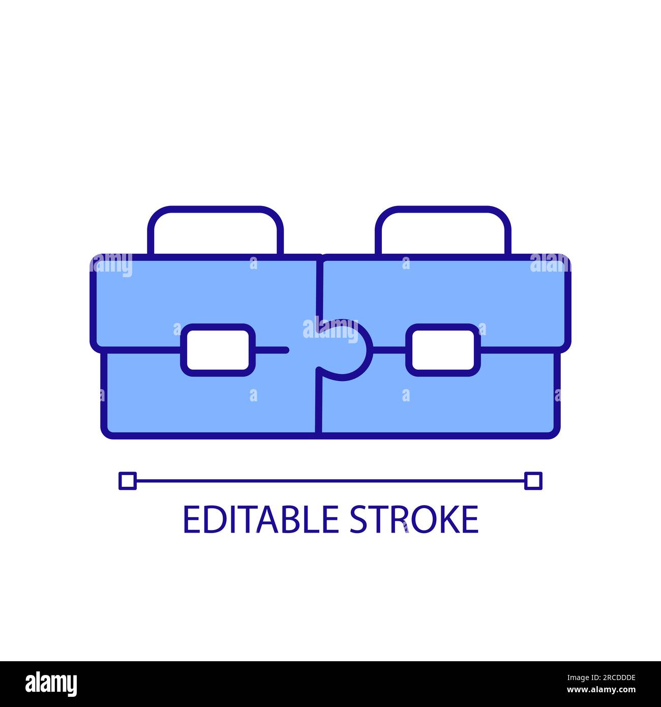 Editable 2D icon joint ventures concept Stock Vector Image & Art - Alamy