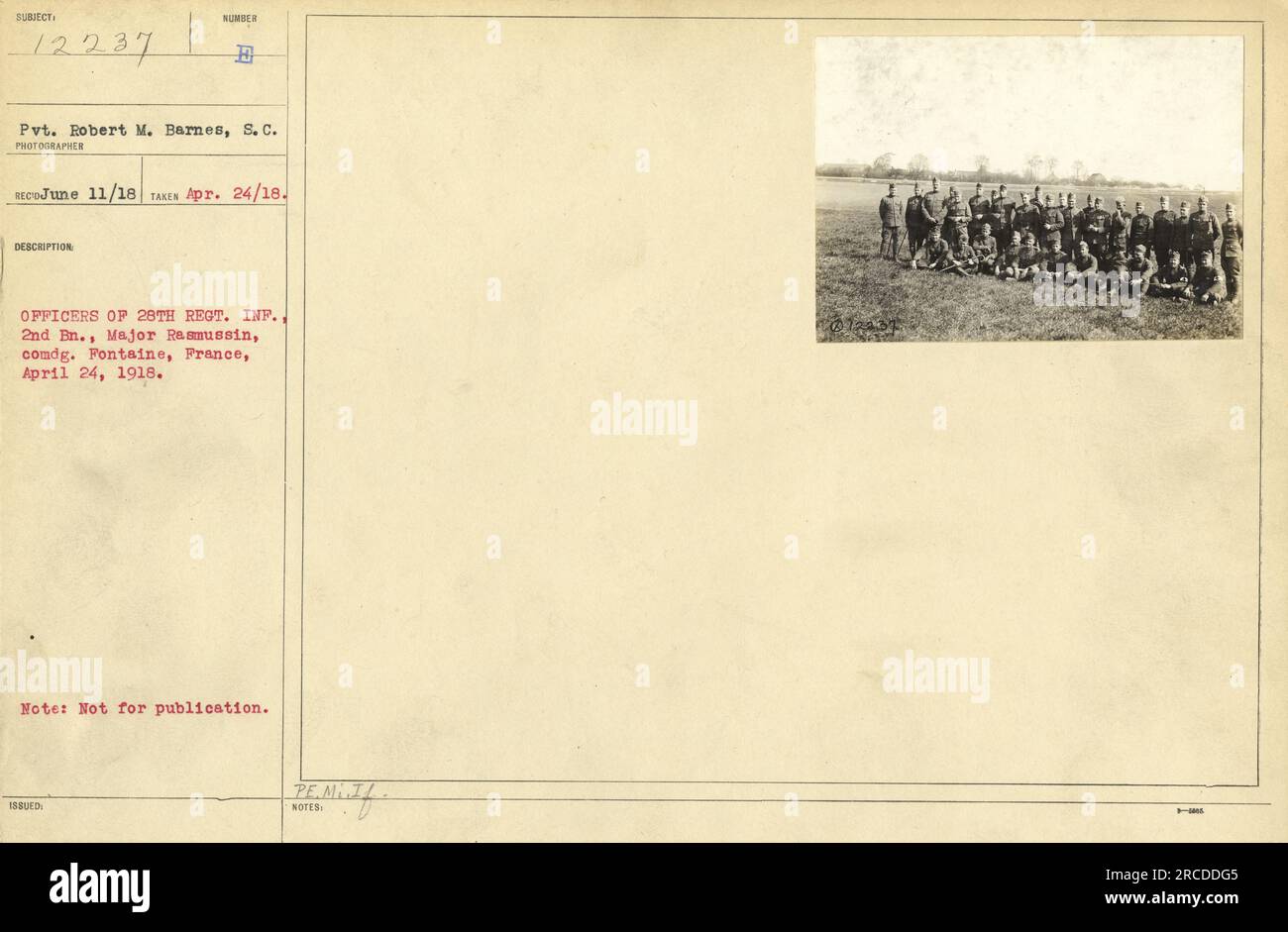 Major rasmussin hi-res stock photography and images - Alamy