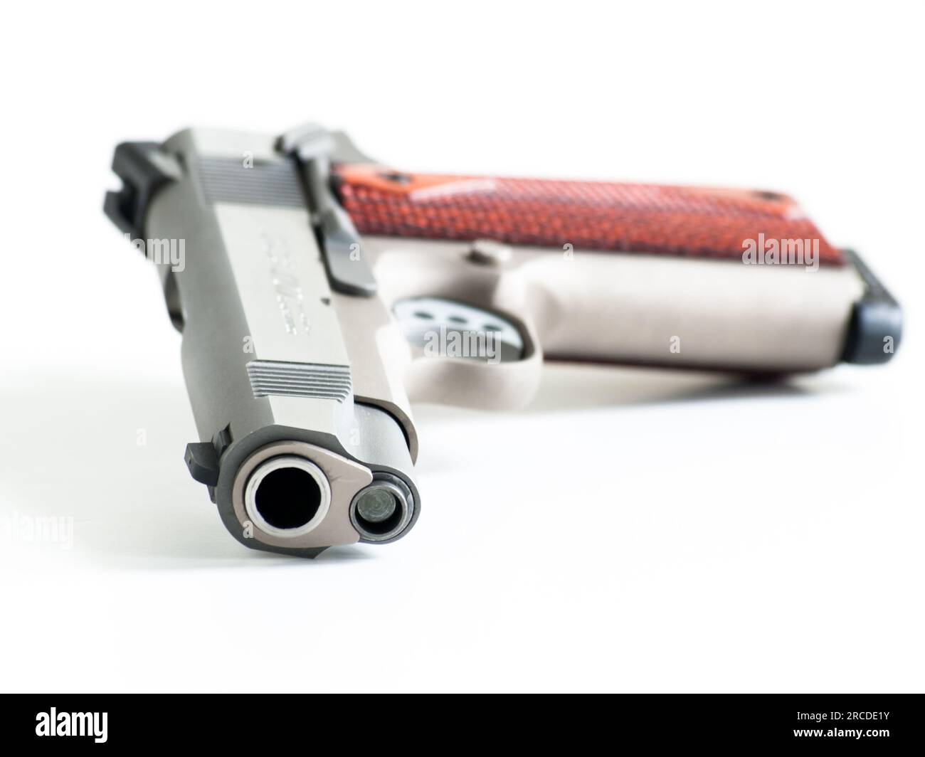 1911 handgun Cut Out Stock Images & Pictures - Alamy