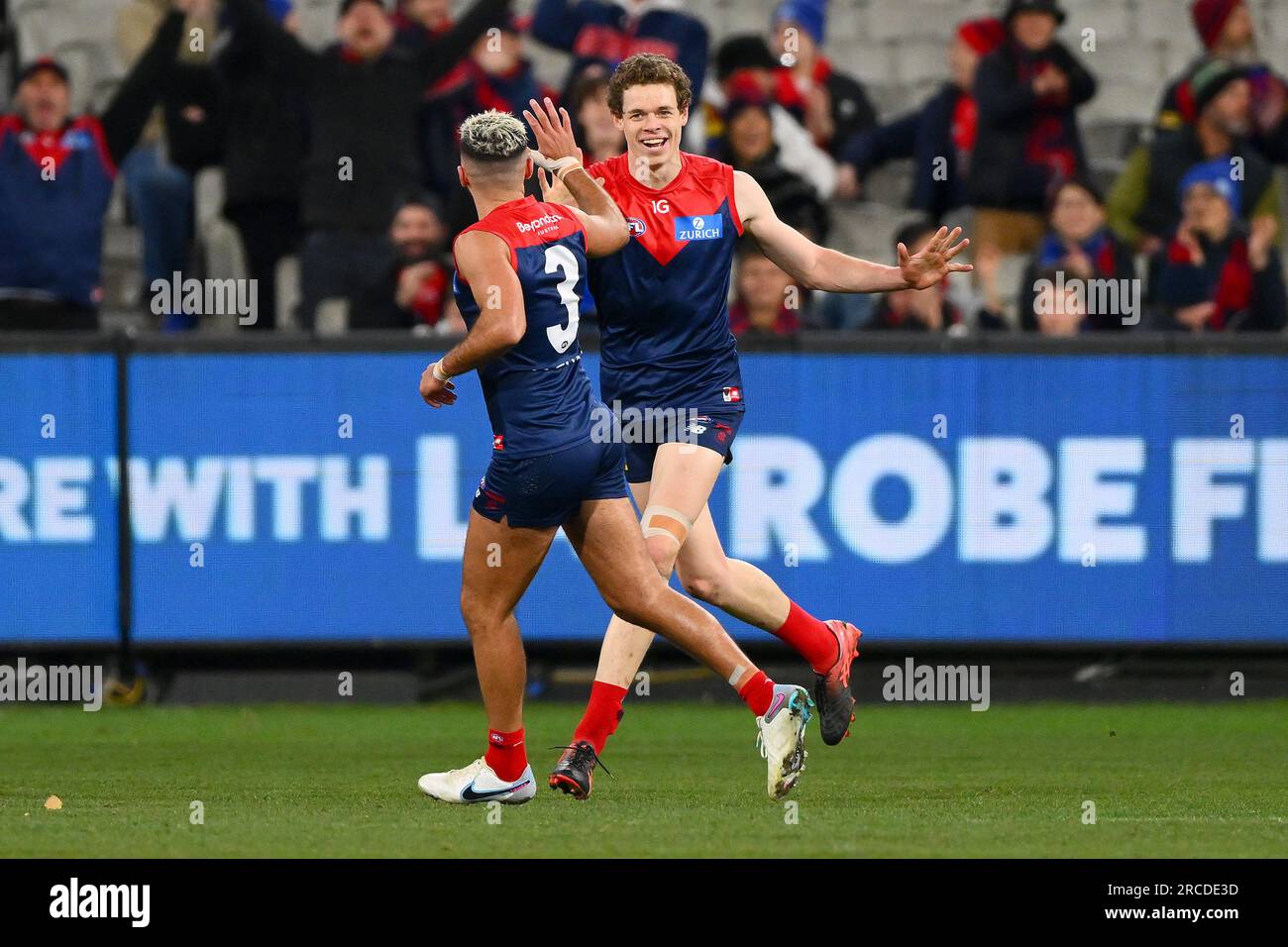 Melbourne, Australia. 14th July, 2023. Christian Salem and Ben Brown of ...