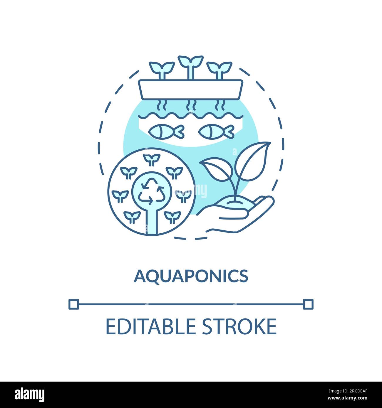 Aquaponics sign hi-res stock photography and images - Alamy