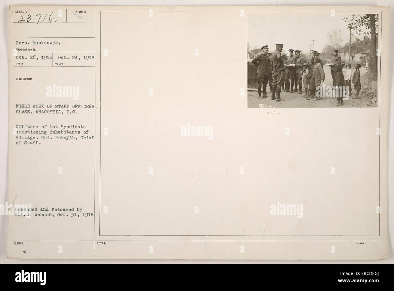 Col forsyth hi-res stock photography and images - Alamy