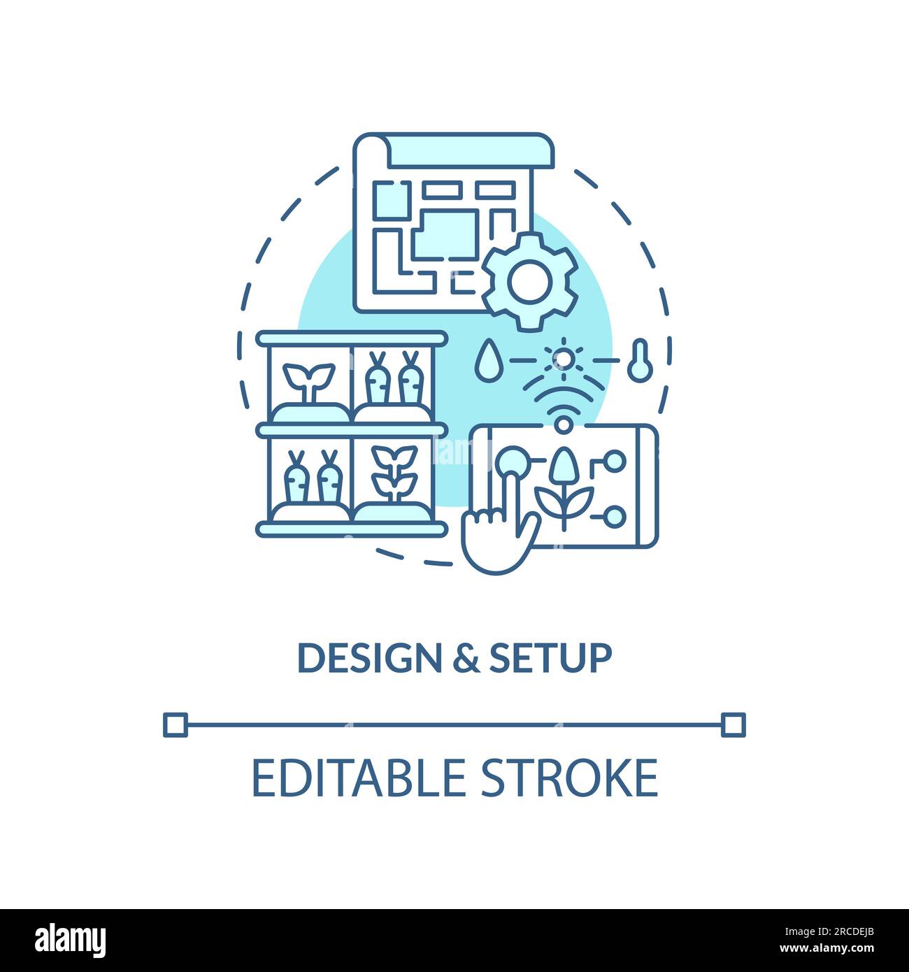 Food setup Stock Vector Images - Alamy