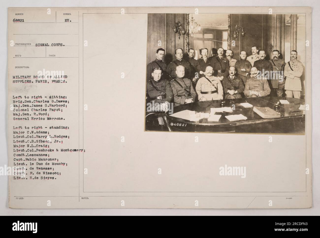 Colonel james montgomery hi-res stock photography and images - Alamy