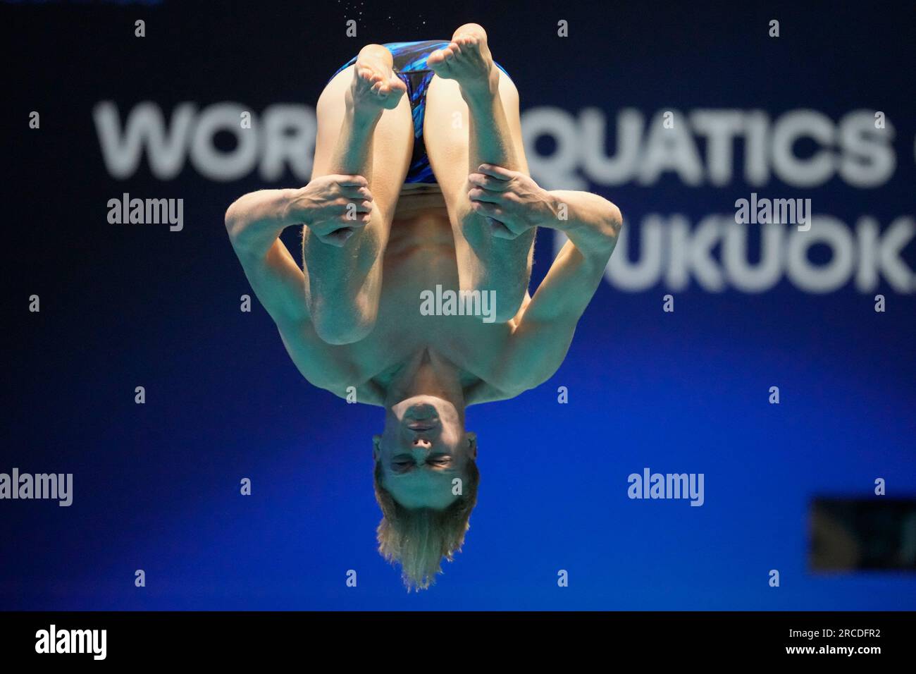 Jack Ryan of the United States competes in the 1m Springboard Men at ...