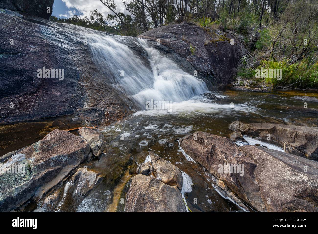 Little Basket Swamp Waterfall, Basket Swamp National Park, New England ...