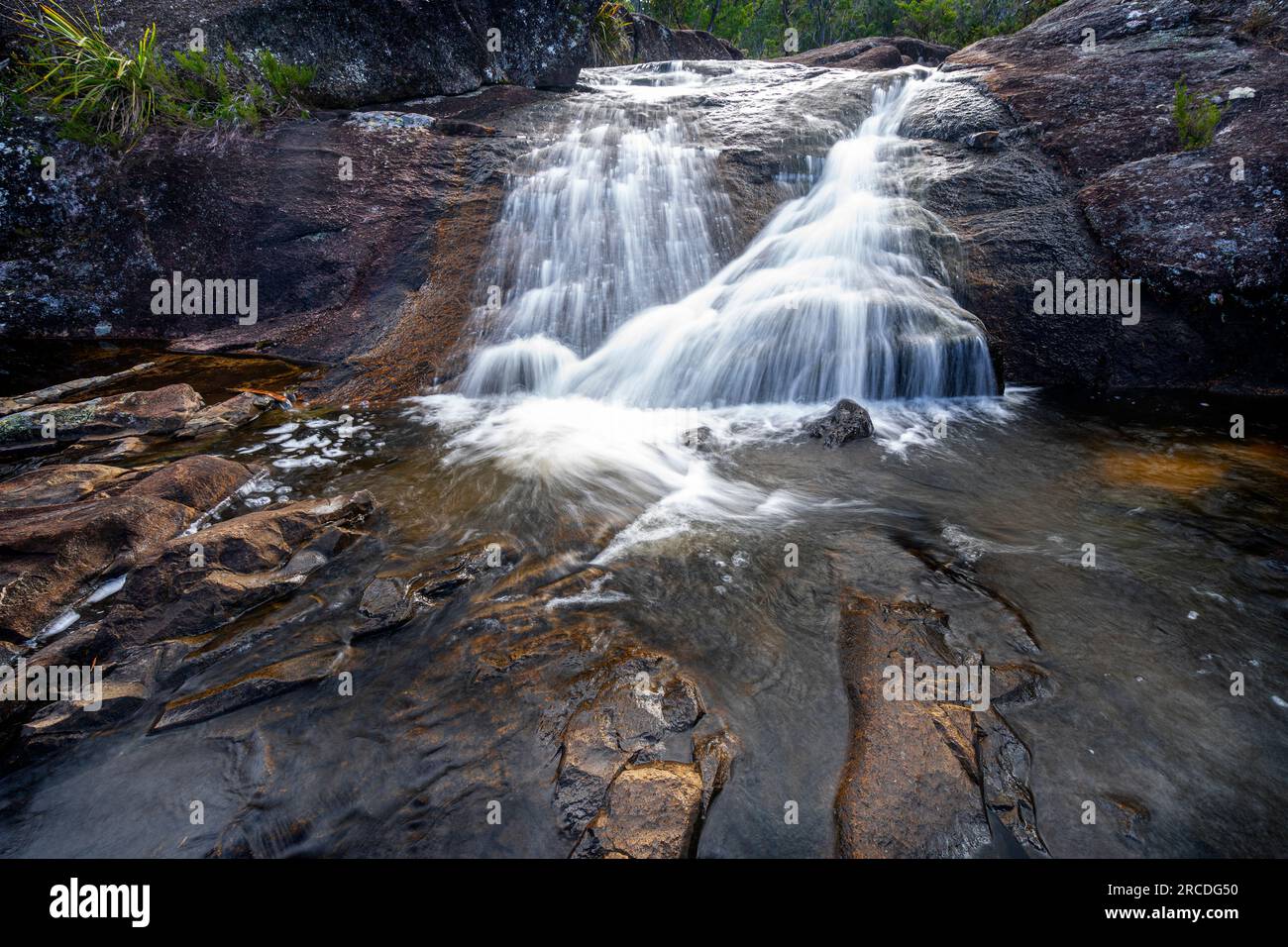 Little Basket Swamp Waterfall, Basket Swamp National Park, New England ...