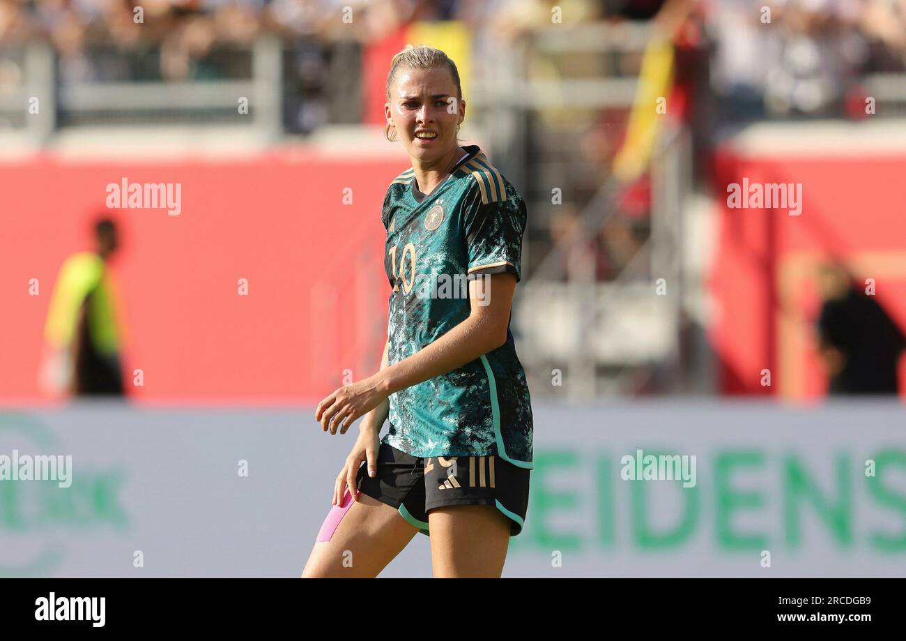 Friendly game dfb women country game national team d hi-res stock ...