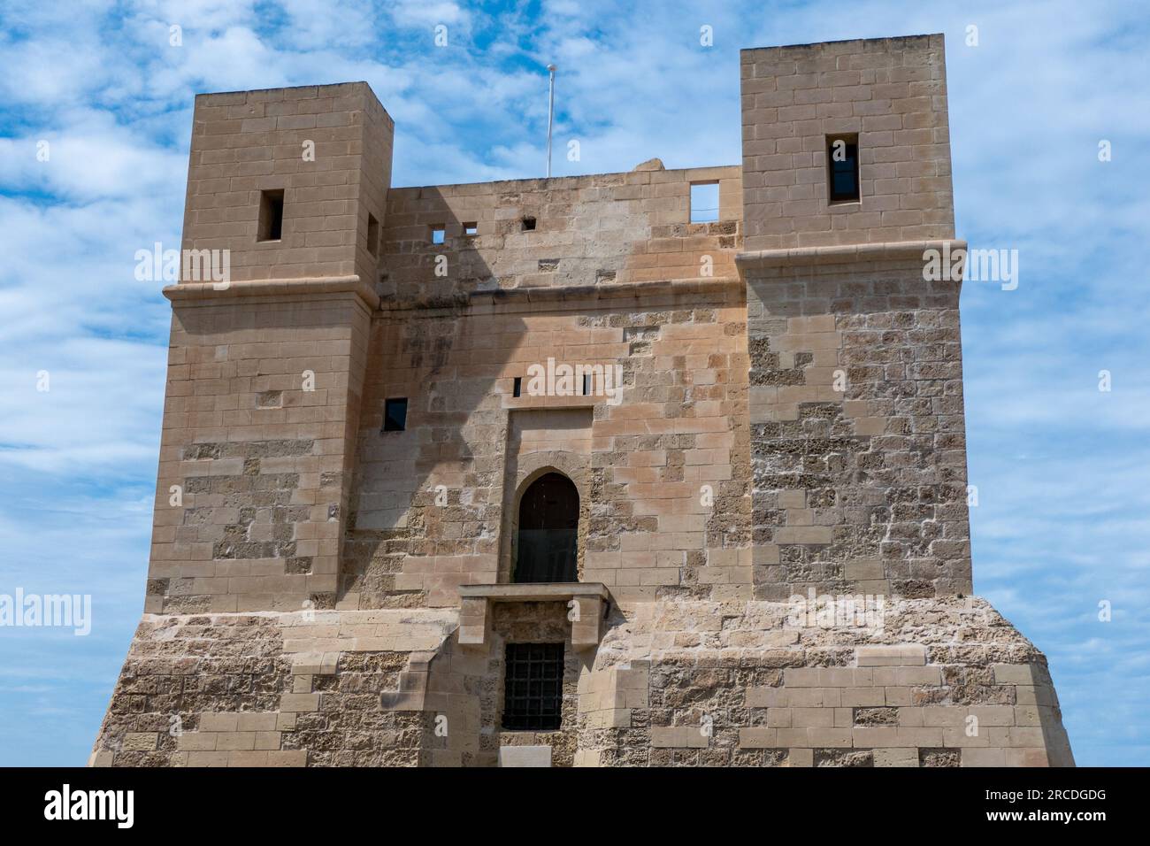 Saint Paul's Bay, Malta, 30 April 2023. Wignacourt Tower was the second ...
