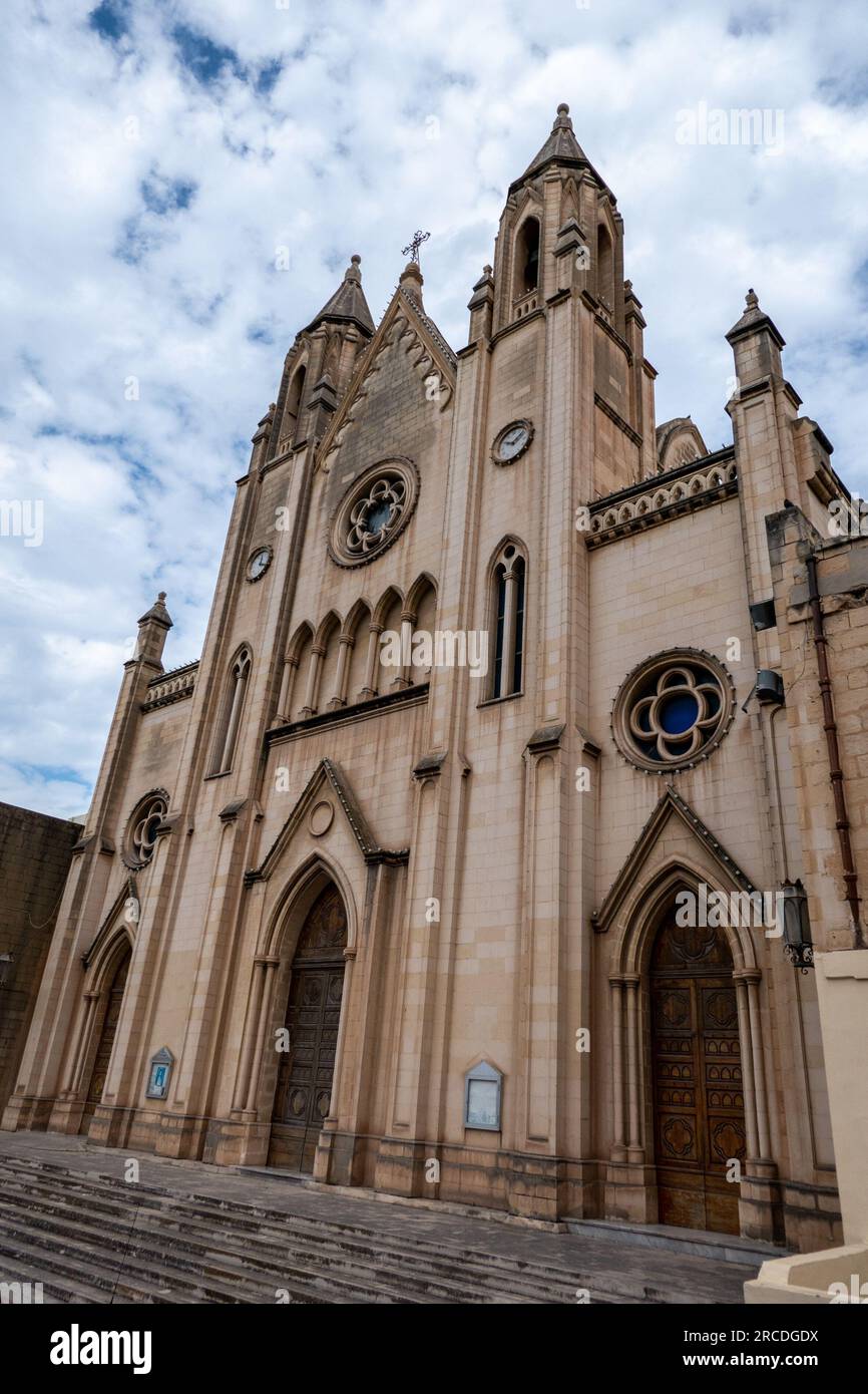 San Giljan, Malta, 30 April 2023.The Parish Church of Our Lady of Mount ...