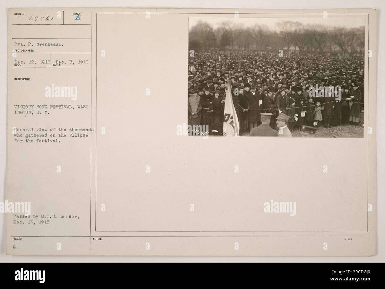 Thousands of people gather on the Ellipse in Washington D.C. for the ...