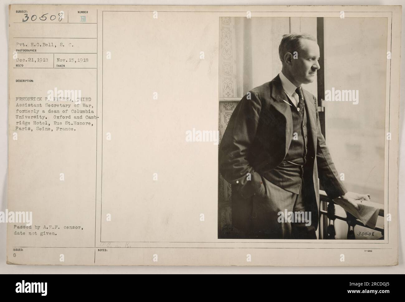 Frederick p keppel hi-res stock photography and images - Alamy