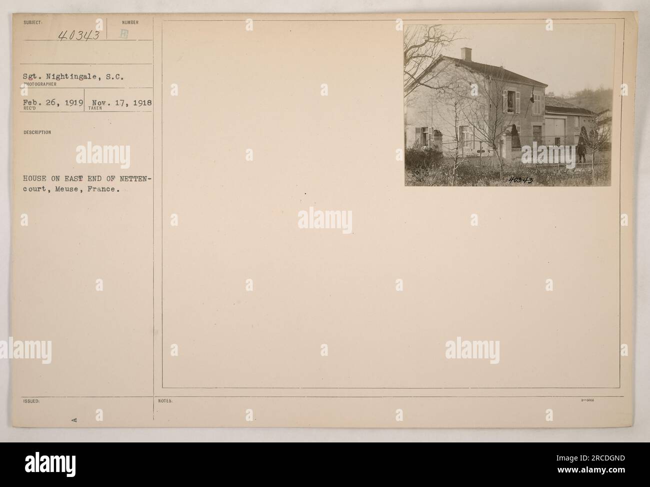 Sergeant Nightingale, of the 111th Signal Corps, is captured in this ...