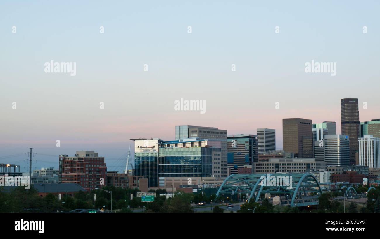 Mile High City of Denver Stock Photo - Alamy
