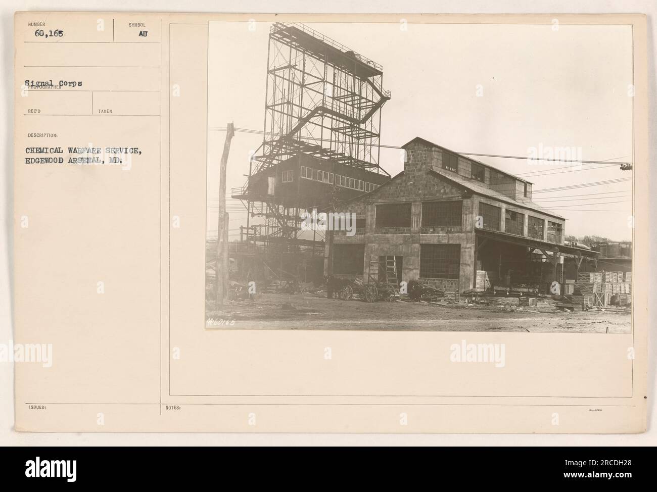 Soldiers of the Chemical Warfare Service at Edgewood Arsenal, MD ...