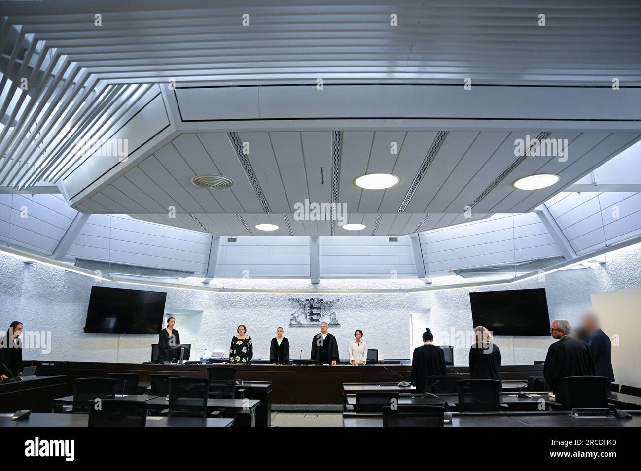 Defendant before judge hi-res stock photography and images - Alamy