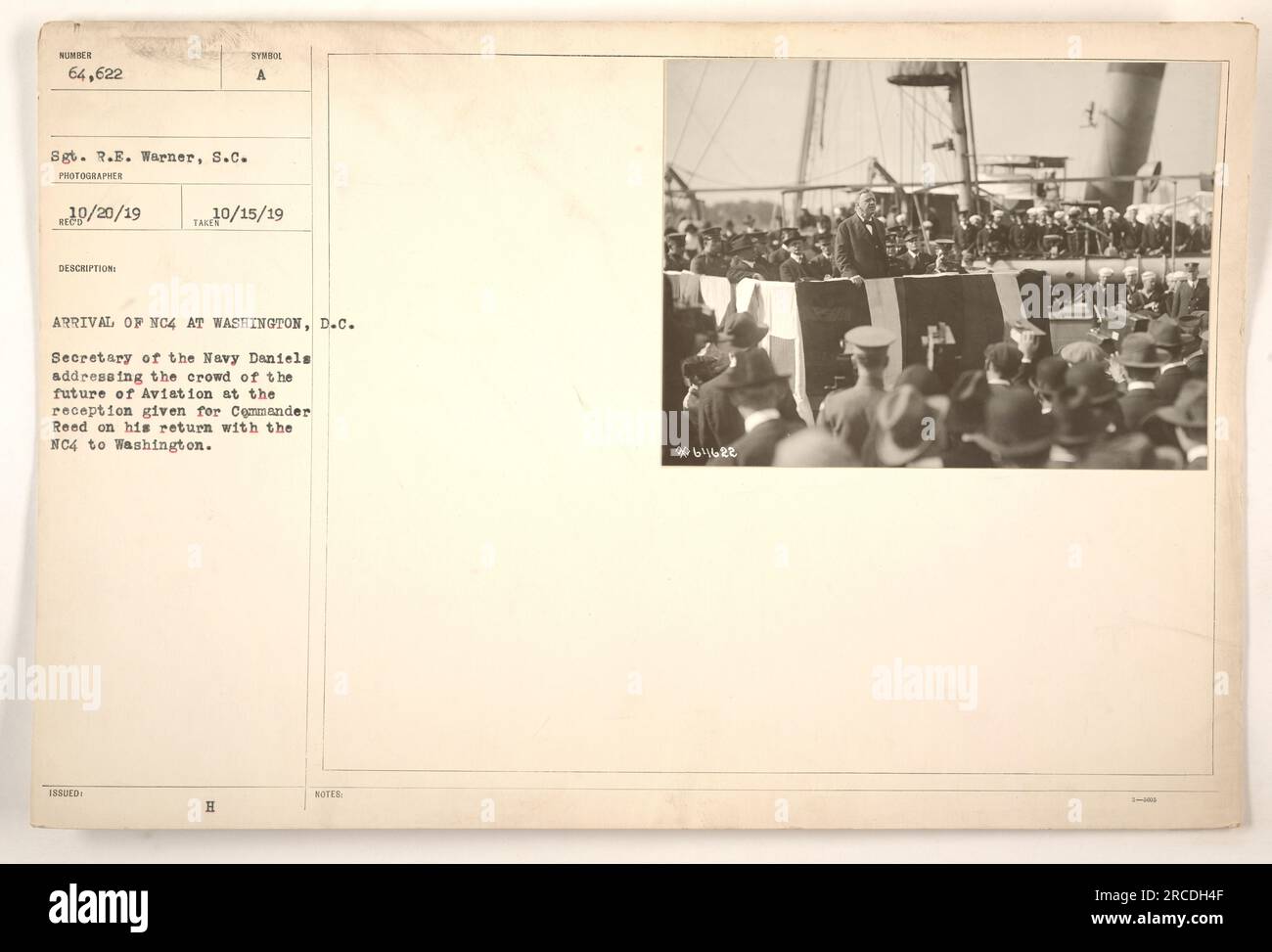 Commander reed hi-res stock photography and images - Alamy