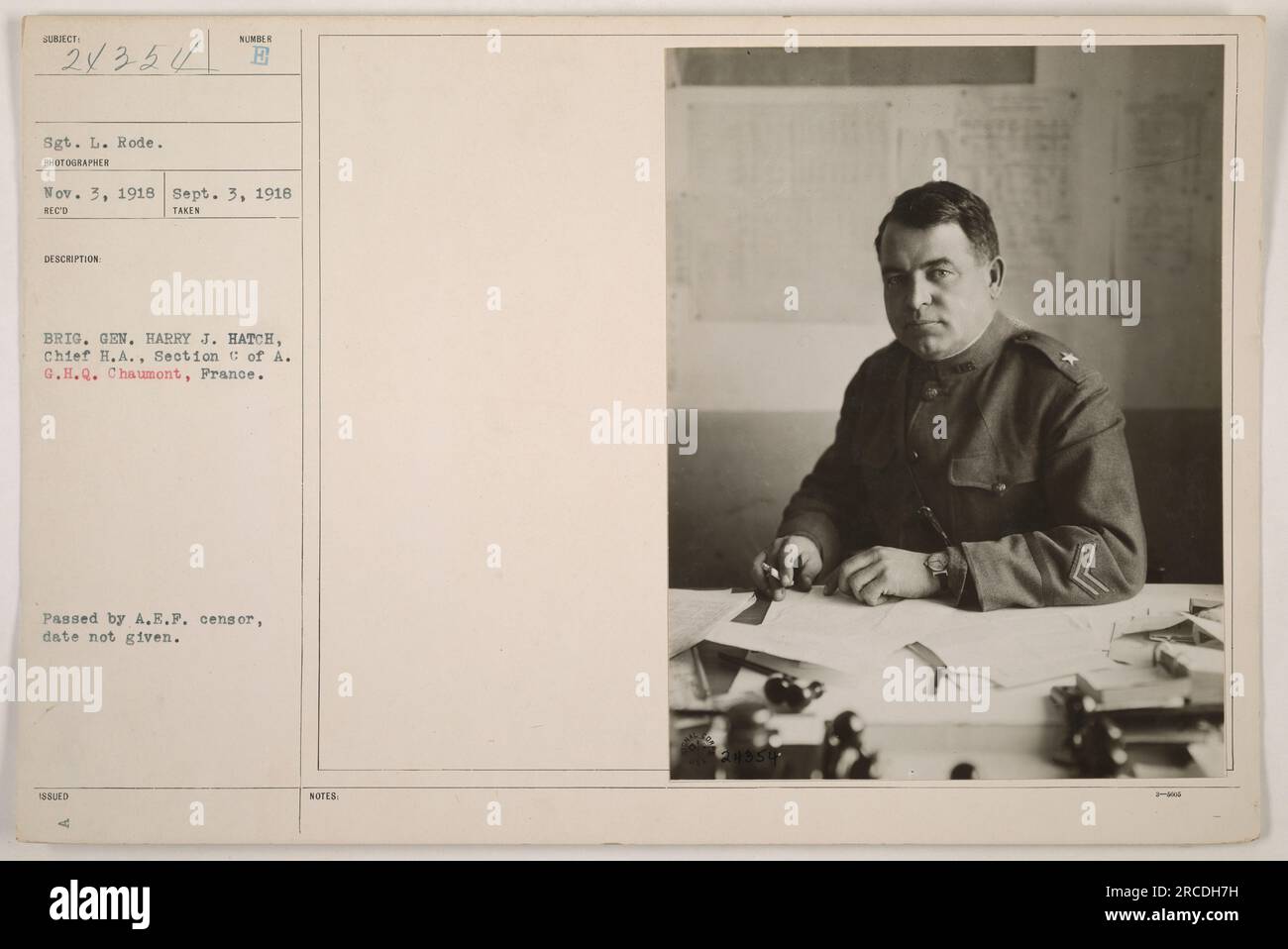 American military strategy in ww1 hi-res stock photography and images ...