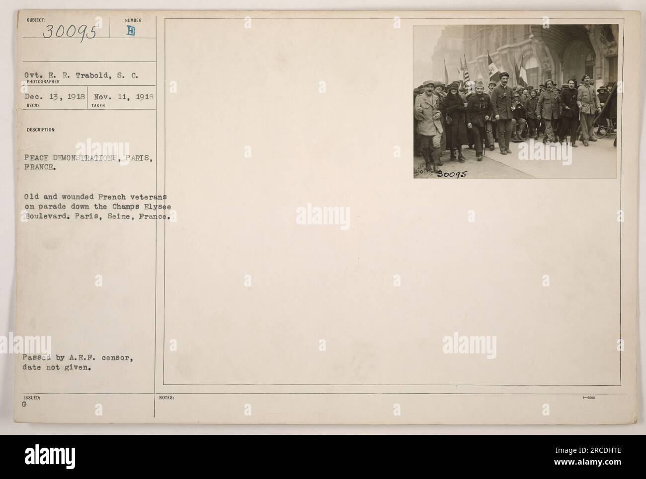 American military parade during ww1 hi-res stock photography and images ...