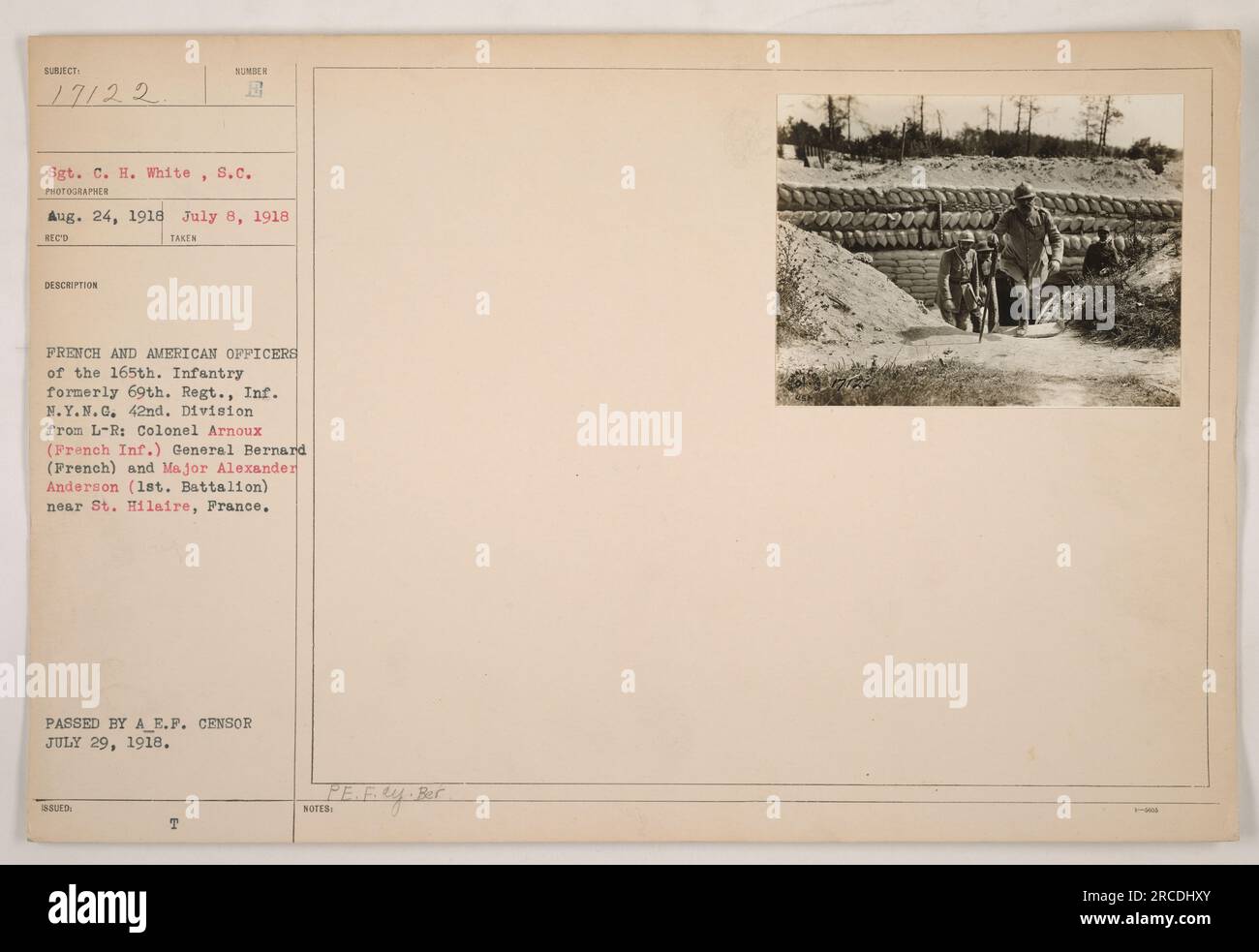 165th infantry regiment hi-res stock photography and images - Alamy