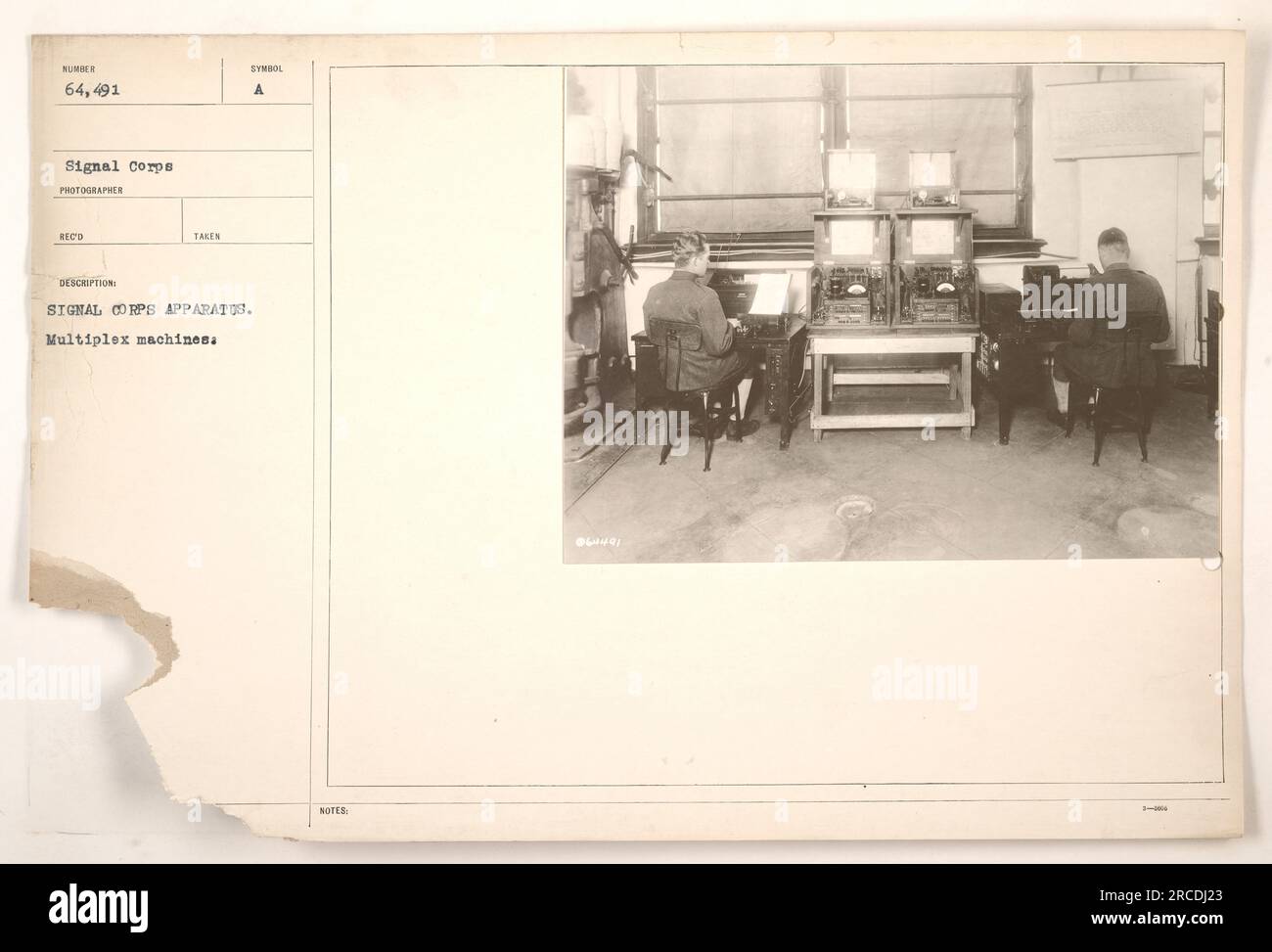 Communication tools in wwi hi-res stock photography and images - Alamy