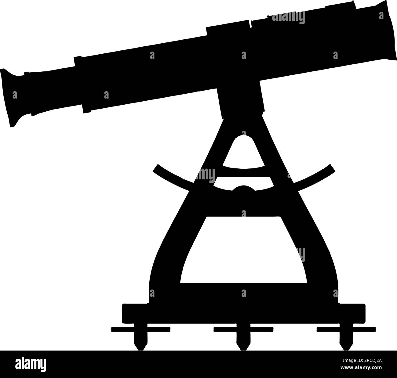 Theodolite Vector. Illustration Isolated On White Background. A Vector ...