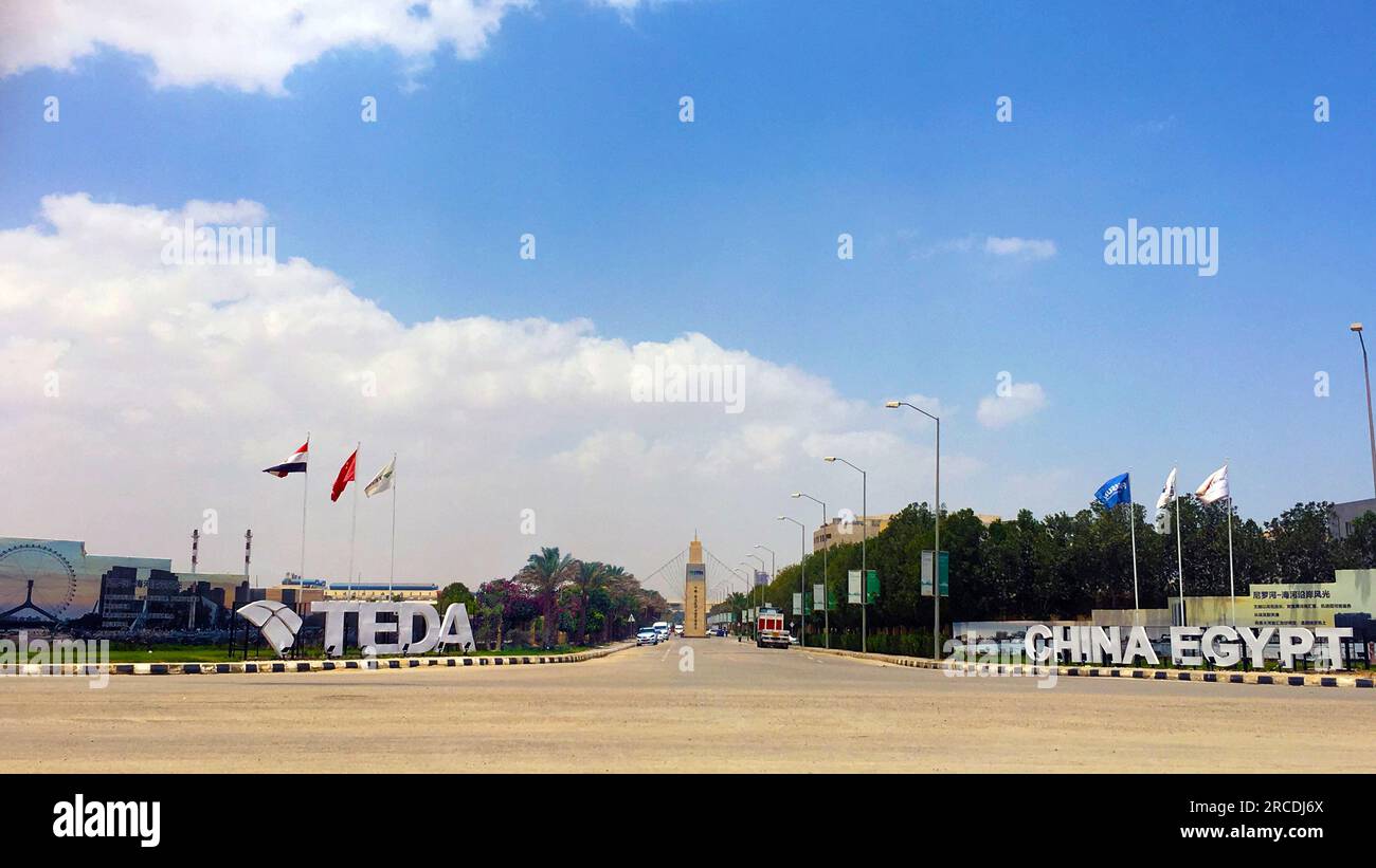 (230714) -- SUEZ, July 14, 2023 (Xinhua) -- This photo taken on May 29 ...