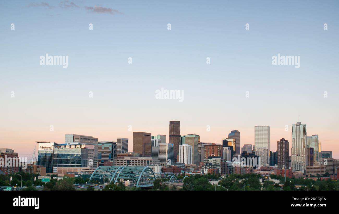 Mile High City of Denver Stock Photo - Alamy