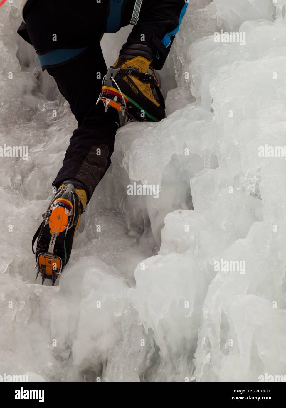 Ice Climbing Gear Stock Photo - Alamy