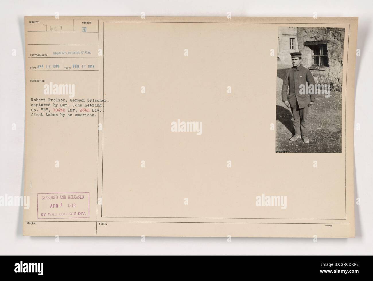 One hundred and fourth infantry hi-res stock photography and images - Alamy