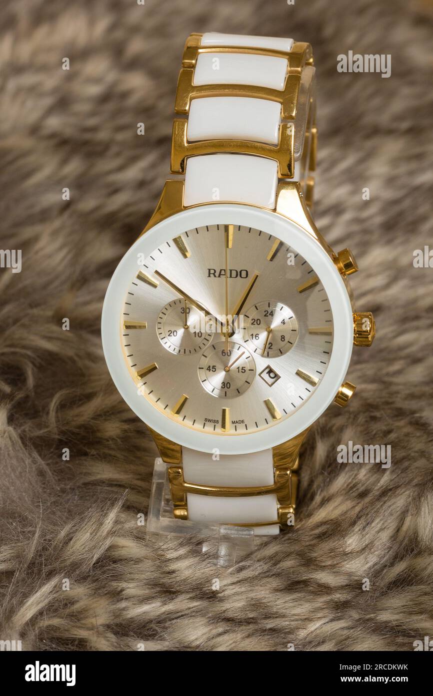 Hand Wrist Watch Time clock Designer classic stylish Stock Photo - Alamy