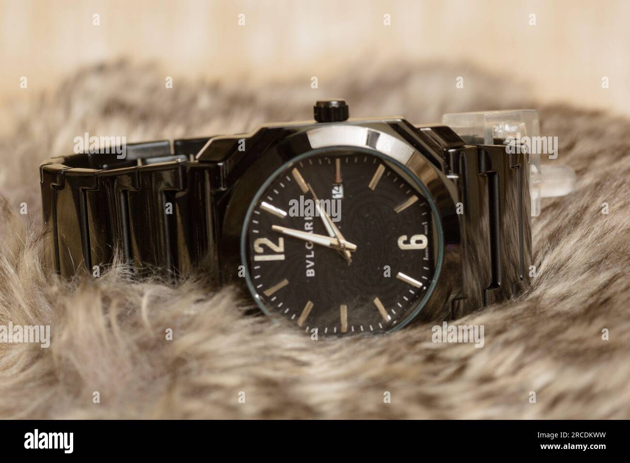 Hand Wrist Watch Time clock Designer classic stylish Stock Photo - Alamy