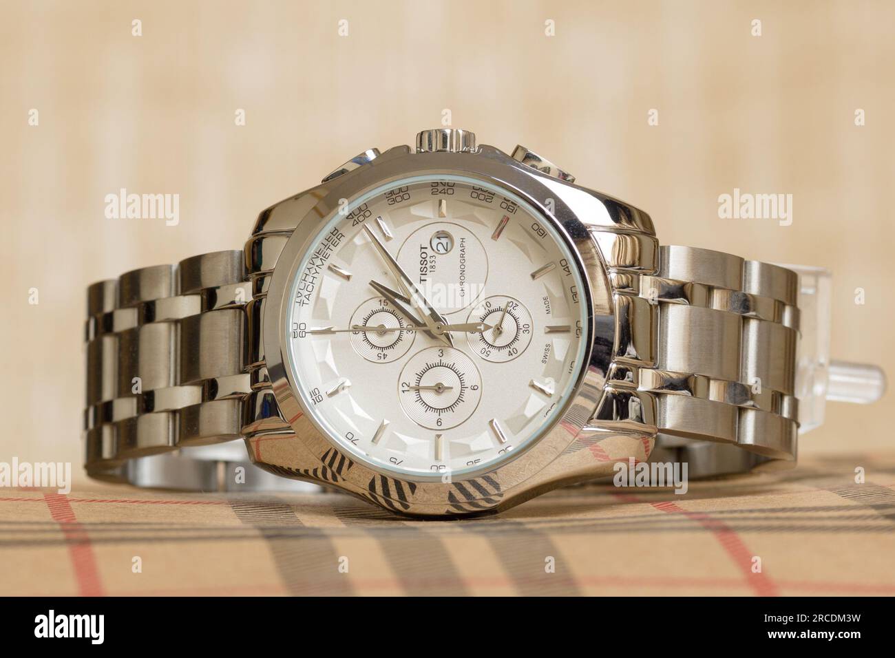 Hand Wrist Watch Time clock Designer classic stylish Stock Photo - Alamy