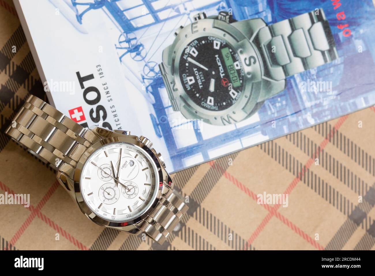 Hand Wrist Watch Time clock Designer classic stylish Stock Photo - Alamy