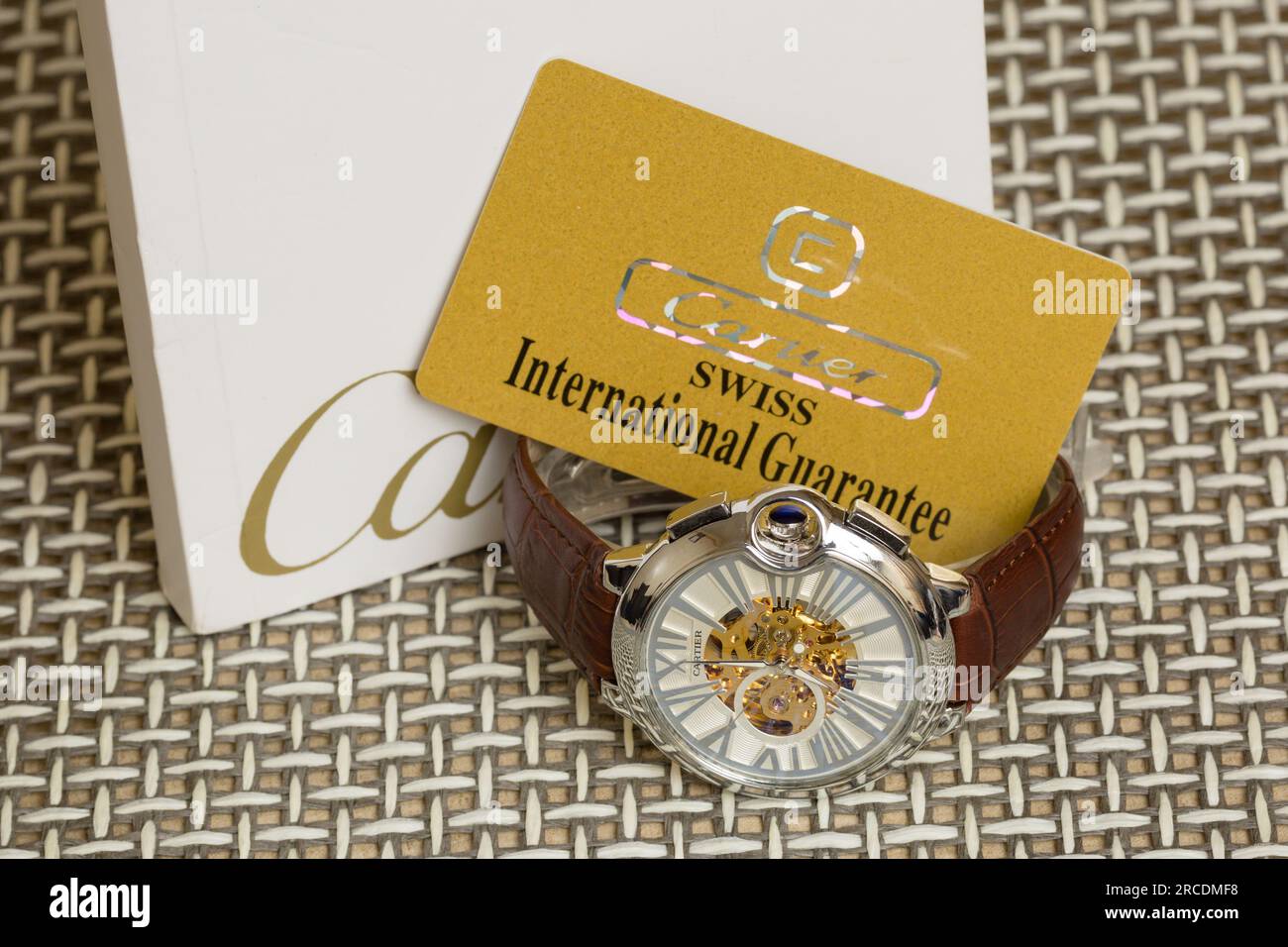 Hand Wrist Watch Time clock Designer classic stylish Stock Photo - Alamy