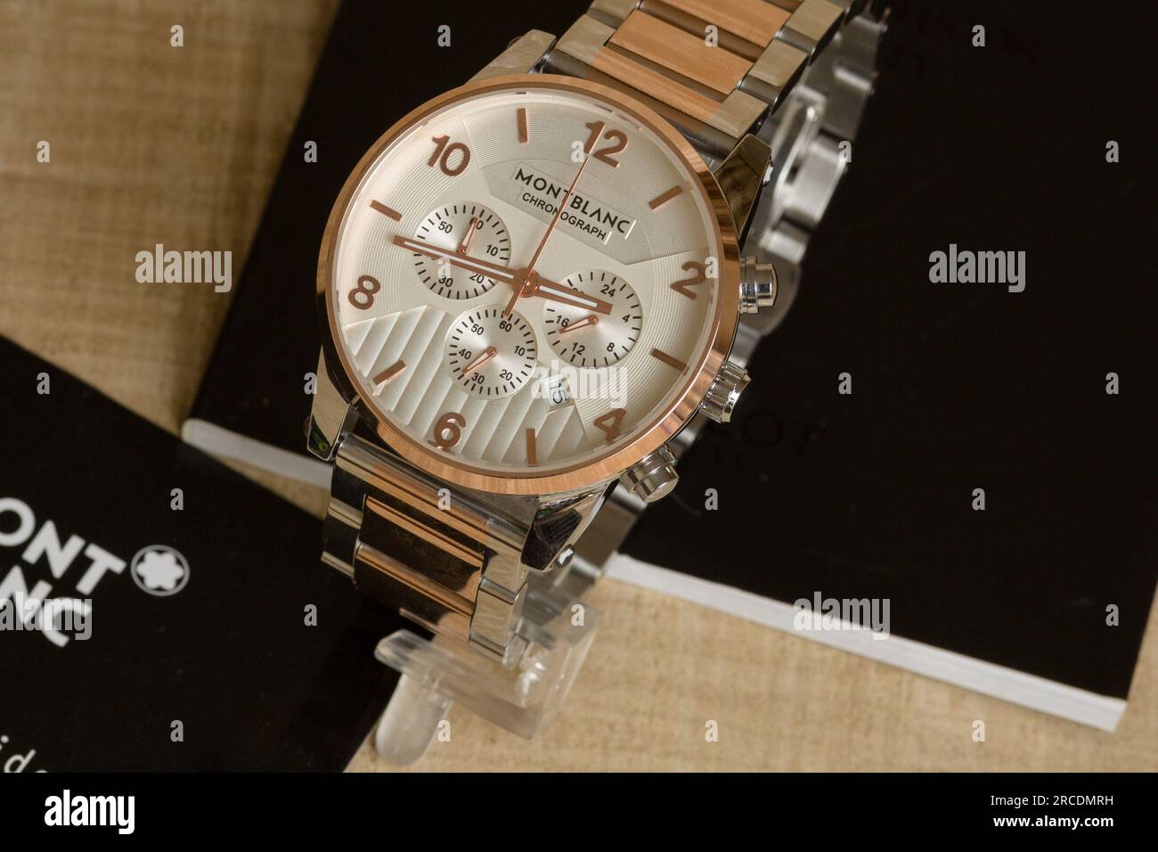 Hand Wrist Watch Time clock Designer classic stylish Stock Photo - Alamy